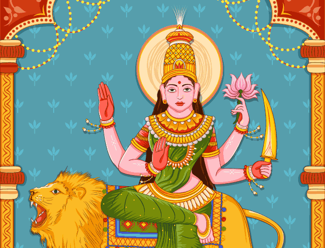 Goddess Katyayani - A Powerful Form of Devi Among Navadurgas - Hinduism ...